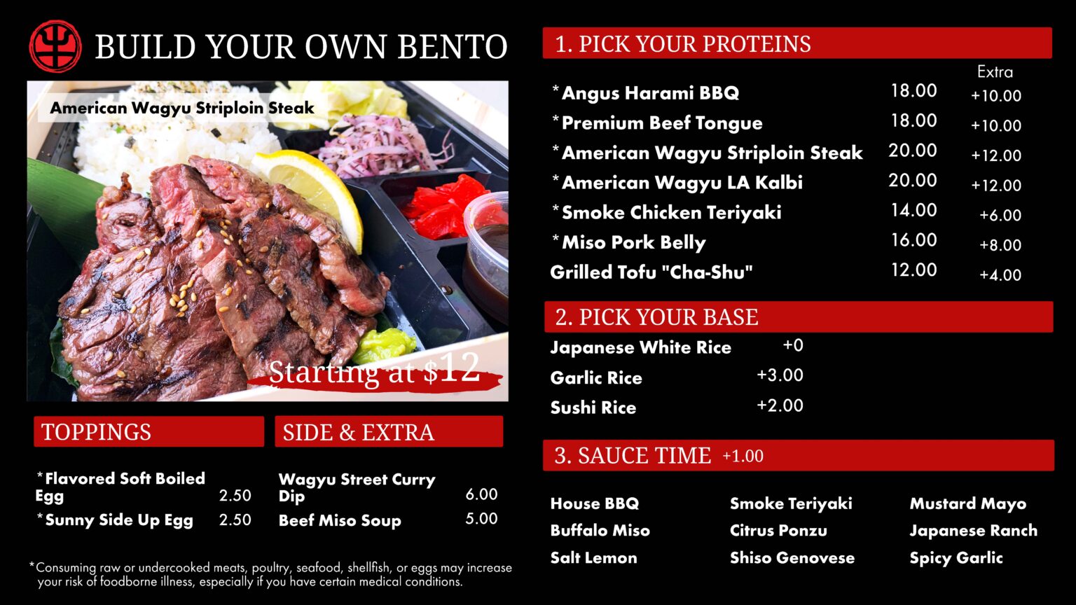 OUR MENU - WagyuStreet